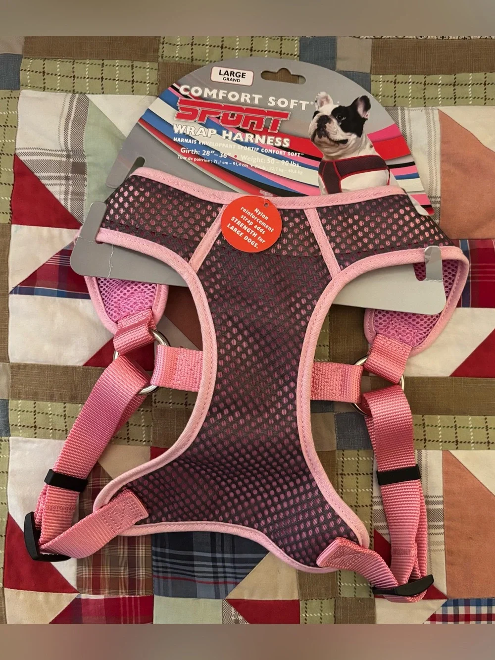 Coastal Pet | Dog | Coastal Pet Comfort Soft Sport Wrap Pink Harness ...